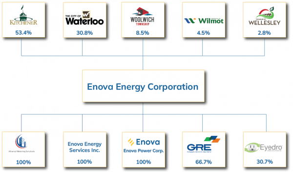 Corporate Structure - Enova Power